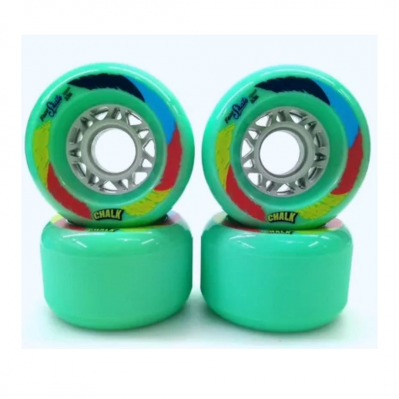 Roda Face Skate Chalk Green 70mm83a